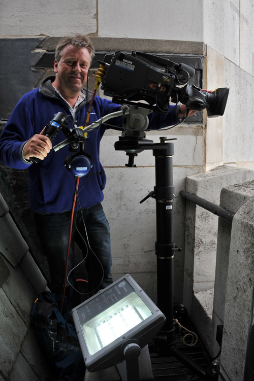 The Guild of Television Camera Professionals : Cameramen at work on the ...