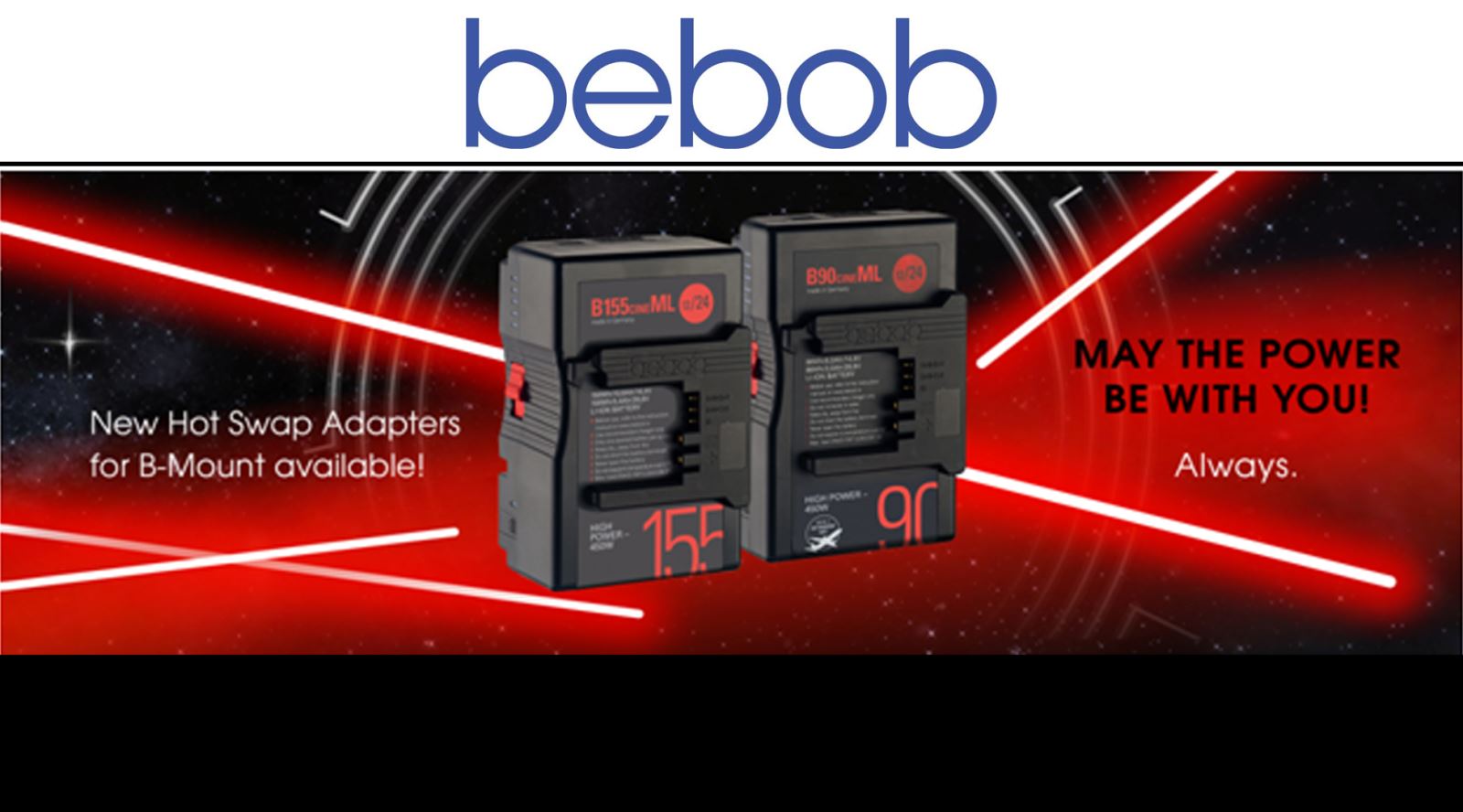 The Guild of Television Camera Professionals : bebob introduces new Hot Swap Adapters for B ...