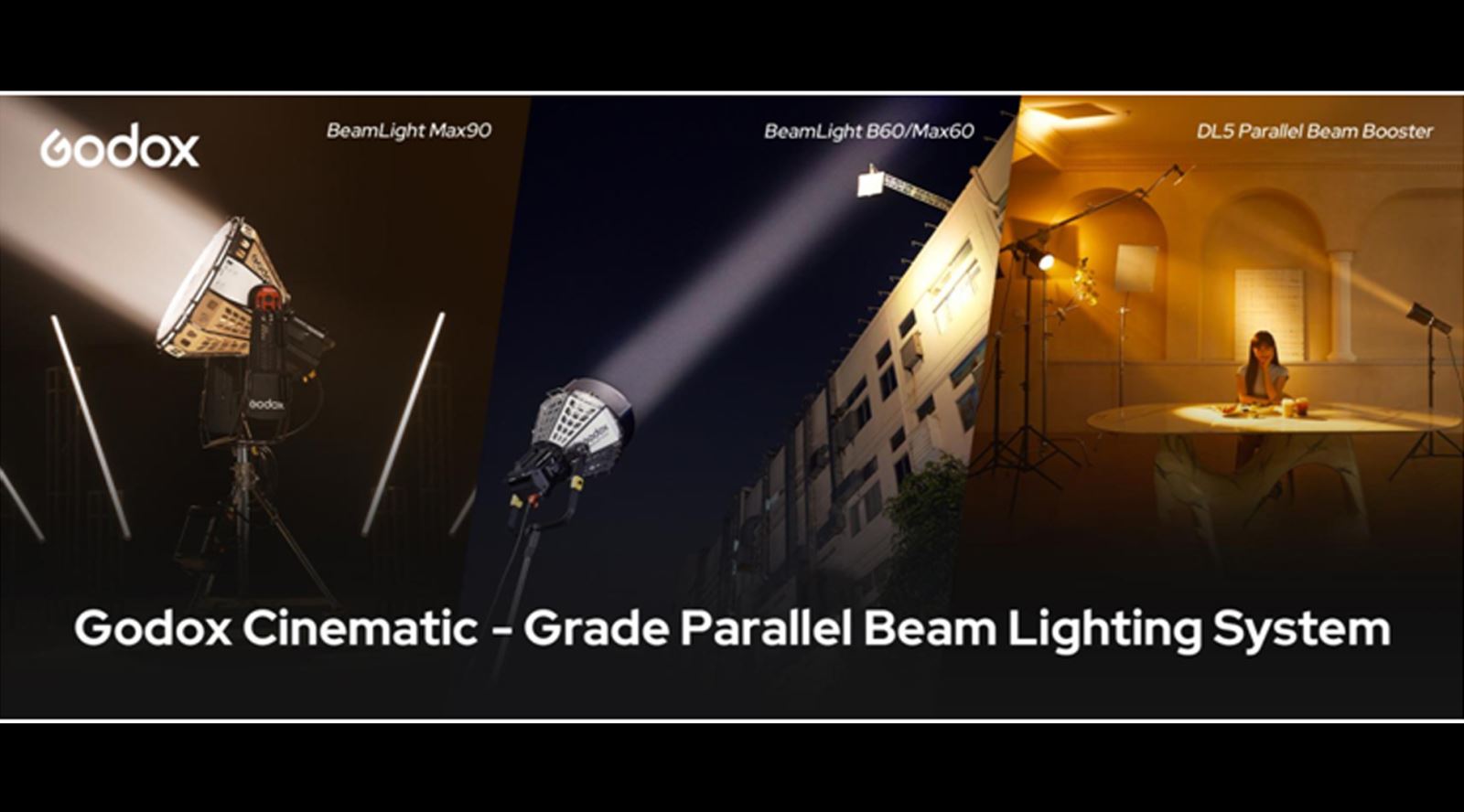 The Guild of Television Camera Professionals : Godox Cinematic-Grade Parallel Beam Lighting ...